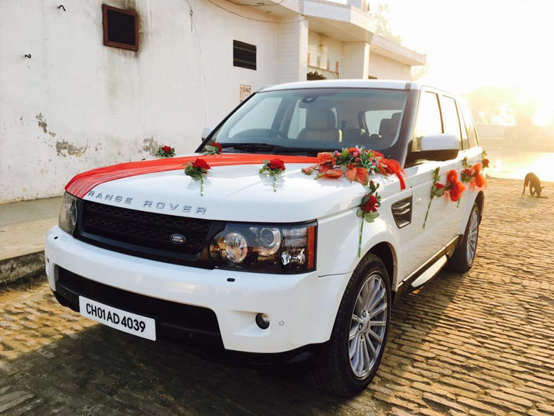 Range Rover Car Hire For Wedding In Delhi Range Rover Car On Rent In